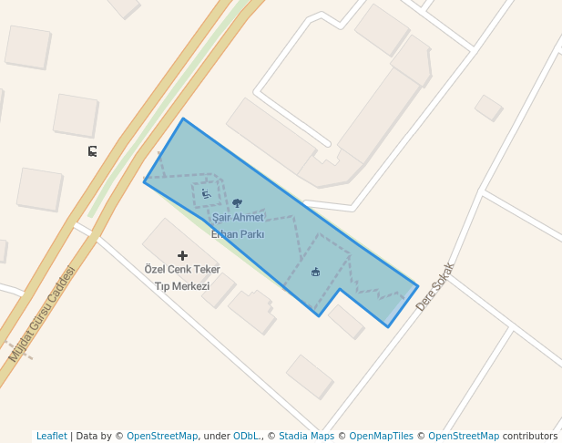 Şair Ahmet Erhan Parkı in Silivri | Map and Routes