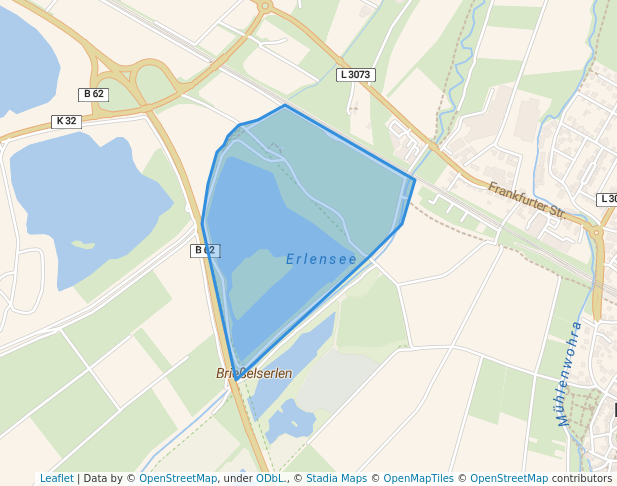 Naturerlebnis Erlensee in Kirchhain | Map and Routes