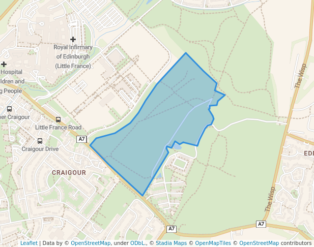 BioQuarter Park in Edinburgh | Map and Routes