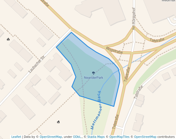 NeanderPark in Mettmann | Map and Routes