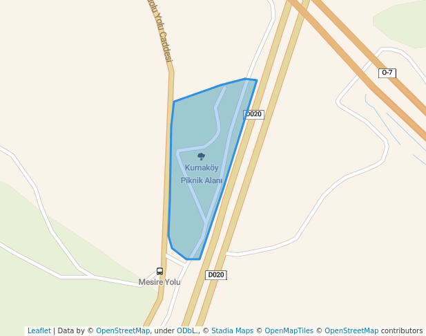 Kurnaköy Piknik Alanı in Kurna | Map and Routes