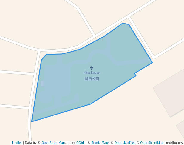 新田公園 in Kunitachi | Map and Routes