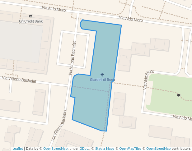Giardini di Busa in Vigonza | Map and Routes
