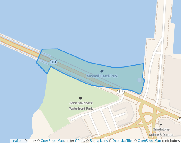 Windmill Beach Park in Sag Harbor | Map and Routes