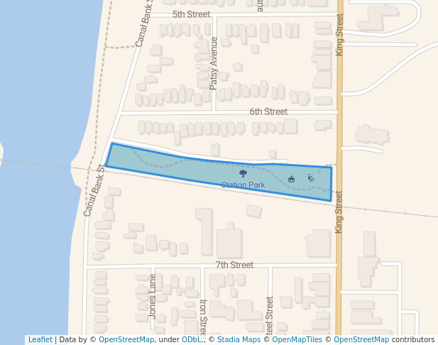 Station Park in Welland | Map and Routes