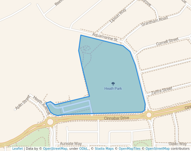 Heath Park in Eglinton | Map and Routes