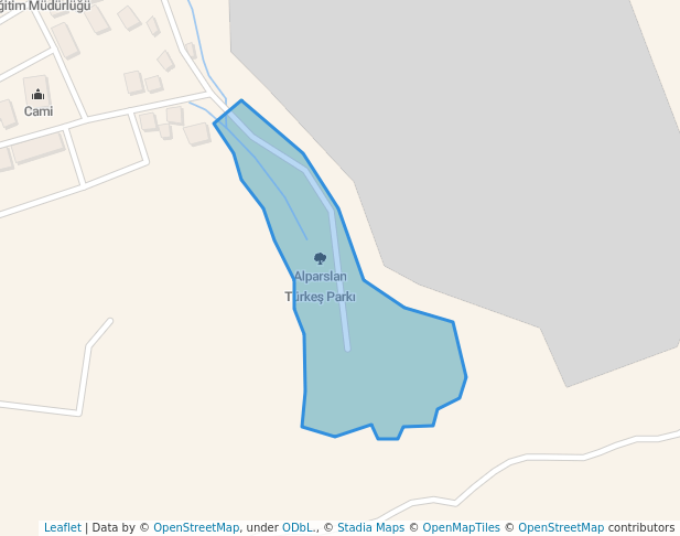 Alparslan Türkeş Parkı in Pınarbaşı | Map and Routes