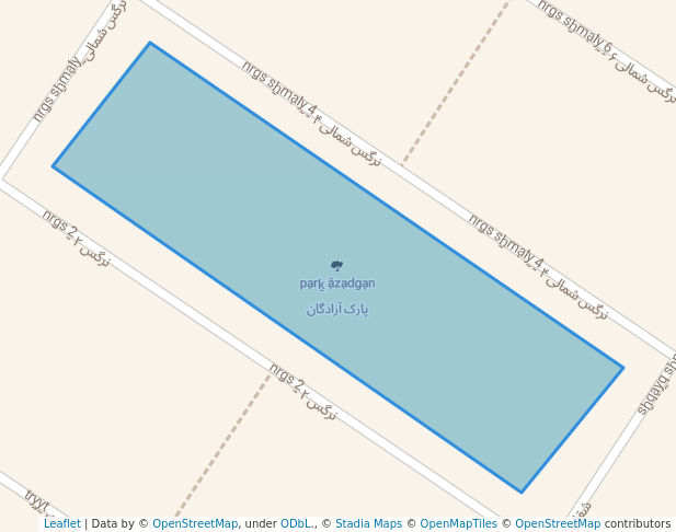 پارک آزادگان in Quchan | Map and Routes