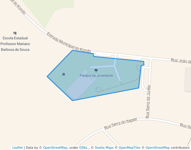 Parque da Juventude in Arujá | Map and Routes