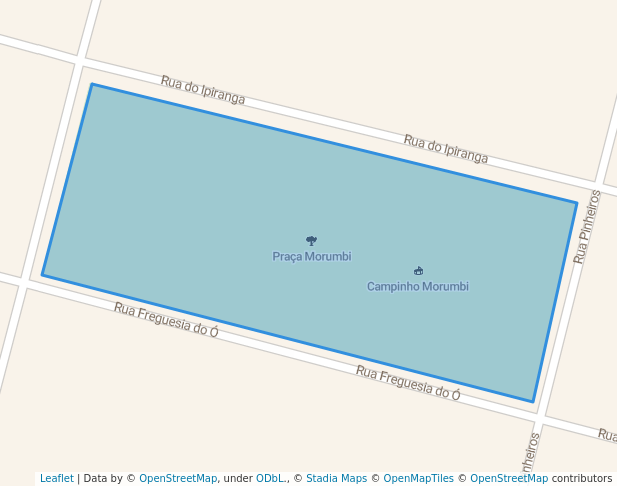 Praça Morumbi in Cambé | Map and Routes