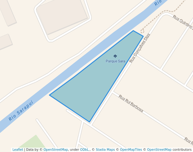 Parque Sara in Nilópolis | Map and Routes