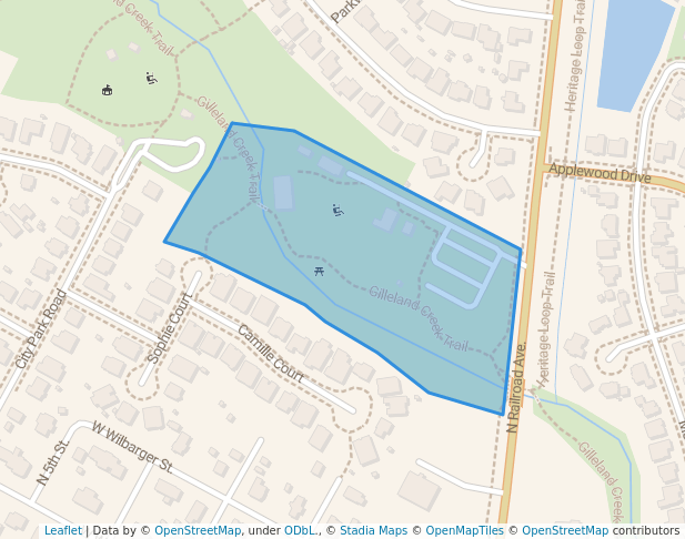 Gilleland Creek Park in Pflugerville | Map and Routes