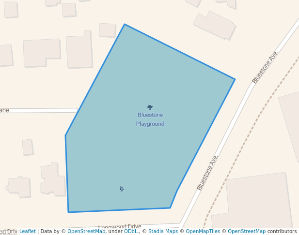 Bluestone Playground in Norfolk | Map and Routes