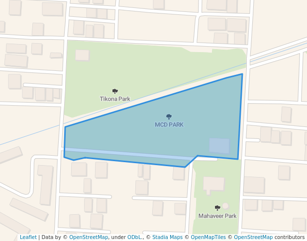 MCD PARK in New Delhi | Map and Routes