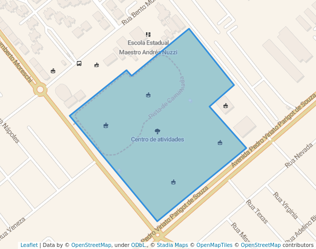 Centro de atividades in Cambé | Map and Routes
