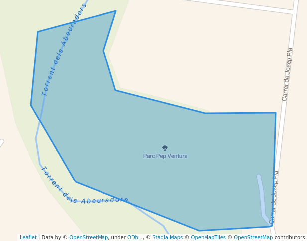 Parc Pep Ventura in Matadepera | Map and Routes