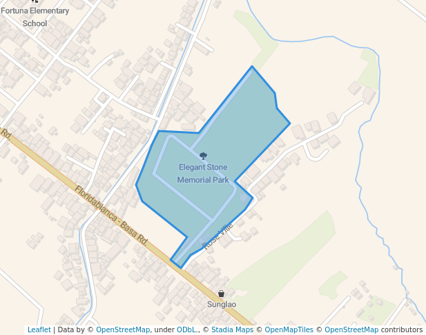 Elegant Stone Memorial Park in Floridablanca | Map and Routes