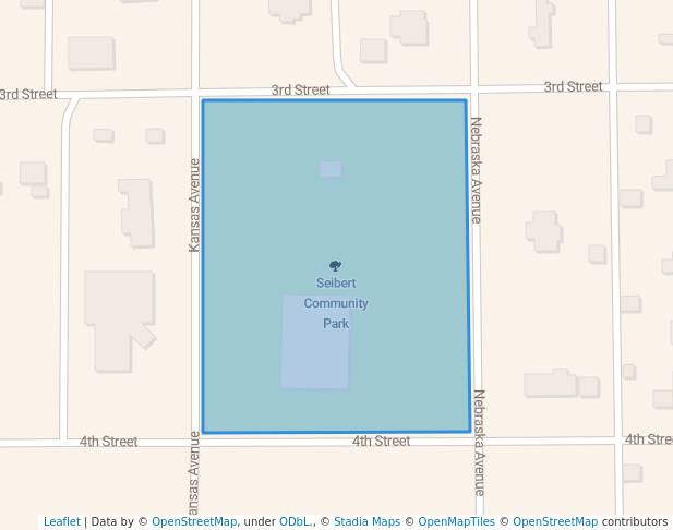 Seibert Community Park in Seibert | Map and Routes