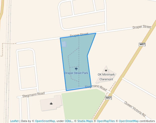 Draper Street Park in Cape Town | Map and Routes