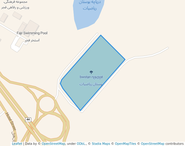 بوستان ریاضیات in Neyshabur | Map and Routes