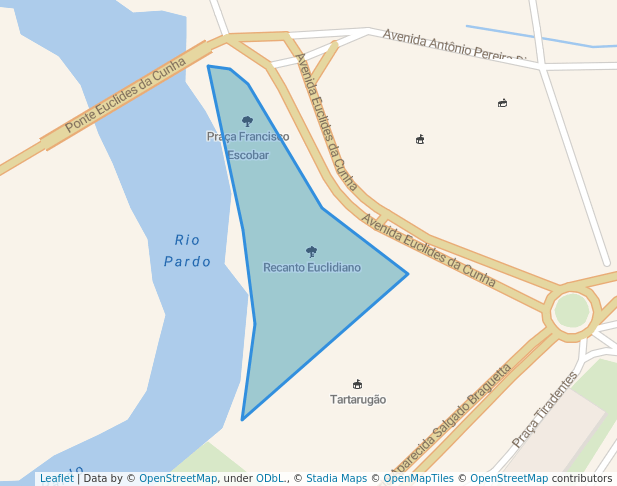Recanto Euclidiano in São José do Rio Pardo | Map and Routes