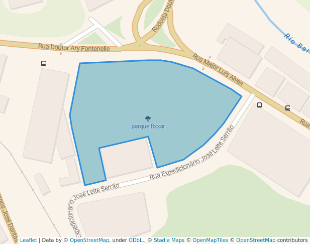 parque fixxar in Barra Mansa | Map and Routes