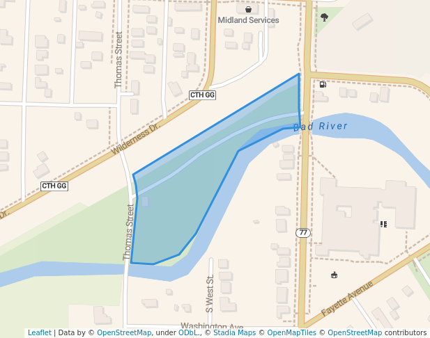 Dr. Gilman Park in Mellen | Map and Routes