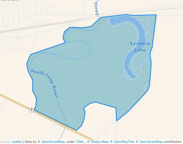 Ravenna Lake State Recreation Area in Ravenna | Map and Routes
