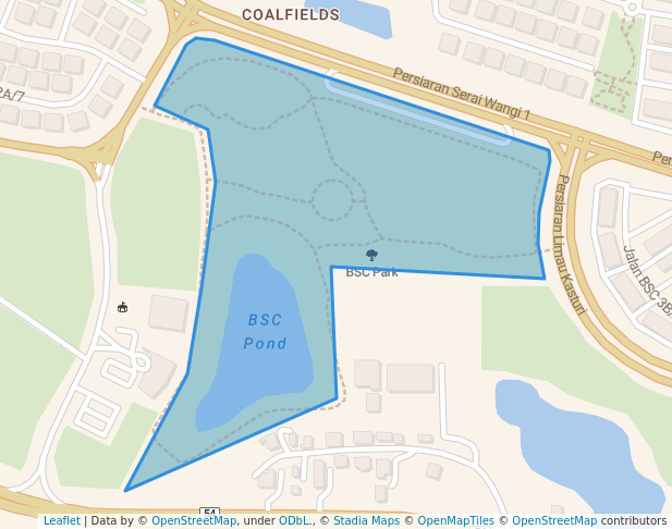 BSC Park in Sungai Buloh | Map and Routes