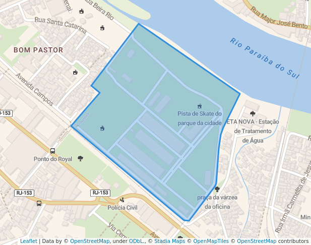 Parque da Cidade in Barra Mansa | Map and Routes