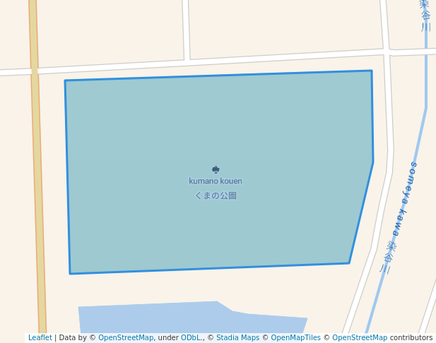 くまの公園 in Takasaki | Map and Routes