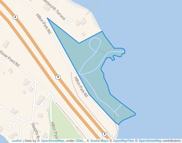 Hilton Park in Dover | Map and Routes