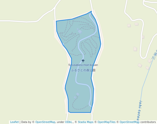 ふるさとの森公園 in Saku | Map and Routes