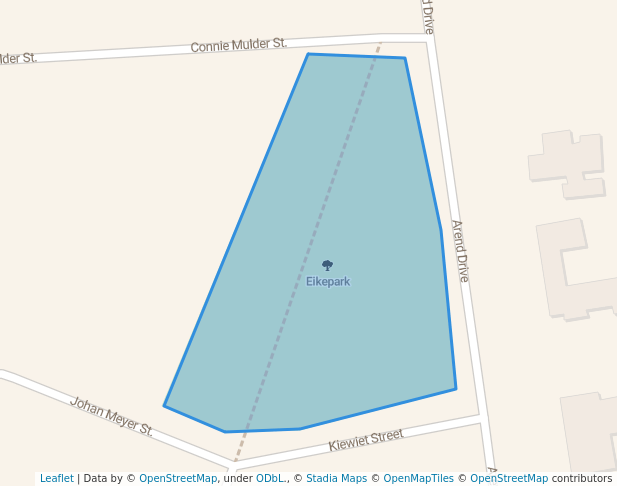 Eikepark in Randfontein | Map and Routes