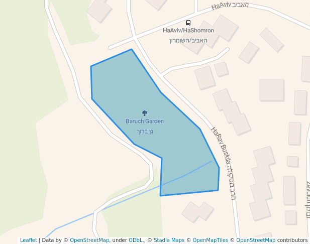 Baruch Garden in Migdal HaEmek | Map and Routes