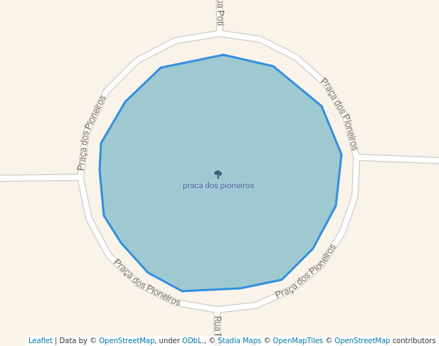 praca dos pioneiros in Juranda | Map and Routes