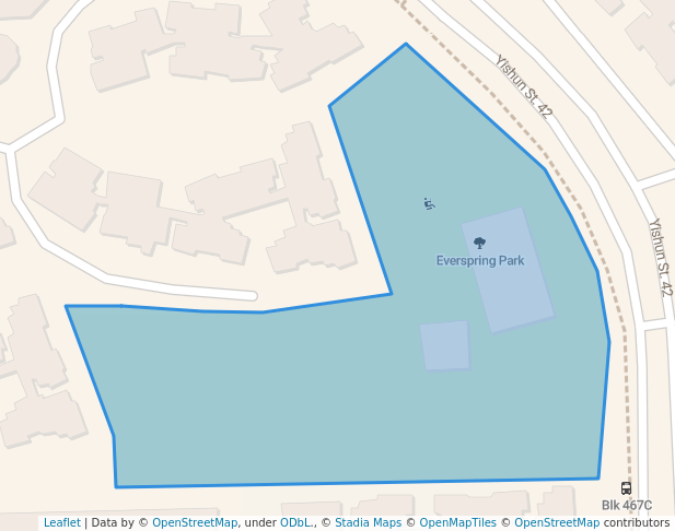 Everspring Park in Singapore | Map and Routes