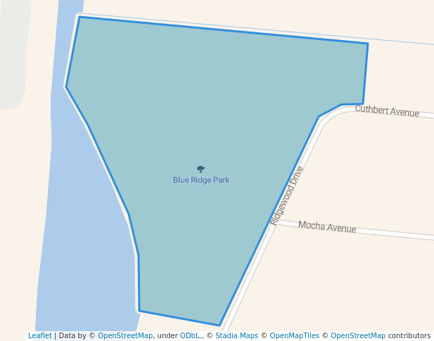 Blue Ridge Park in North Port | Map and Routes