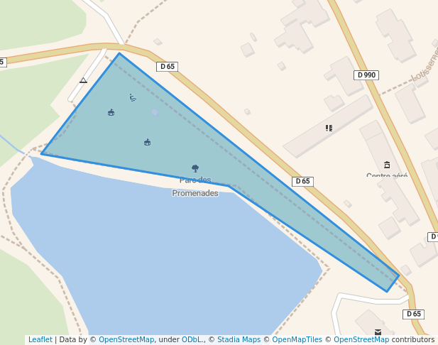 Parc des Promenades in Jarnages | Map and Routes