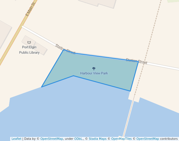 Harbour View Park in Port Elgin | Map and Routes