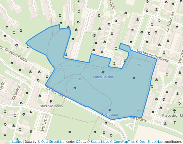 Parco Baleno in Bagnolo Mella | Map and Routes