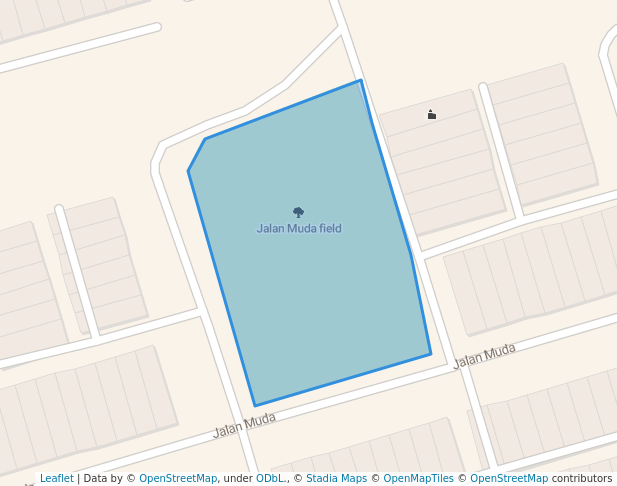 Jalan Muda field in Klang | Map and Routes