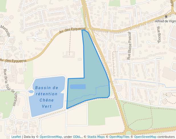 Parc de Ontines in Mérignac | Map and Routes