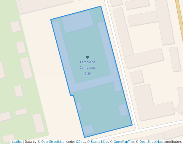Temple of Confucius in He Bi Shi | Map and Routes