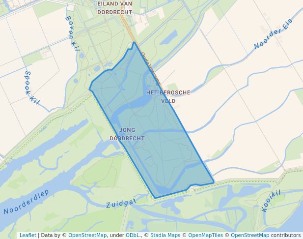 De Elzen in Dordrecht | Map and Routes