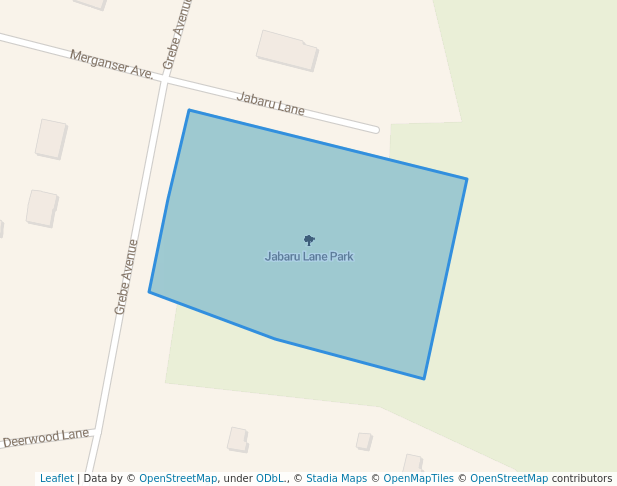 Jabaru Lane Park in Timberlea | Map and Routes