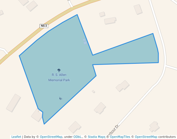 R. S. Allen Memorial Park in Head of Saint Margarets Bay | Map and Routes