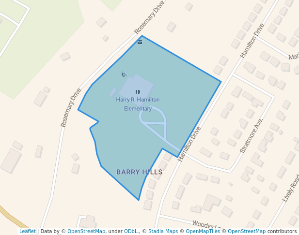 Harry R. Hamilton Elementary School Park in Middle Sackville | Map and ...