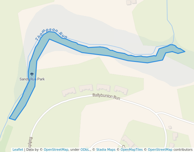 Sandy Run Park in Hammonds Plains | Map and Routes