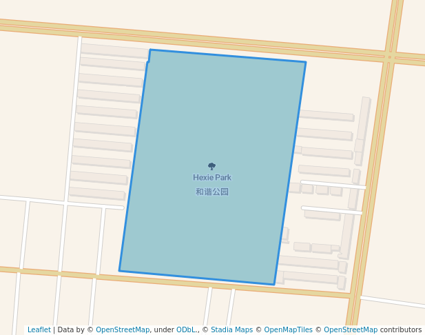 Hexie Park in Xin Xiang Shi | Map and Routes
